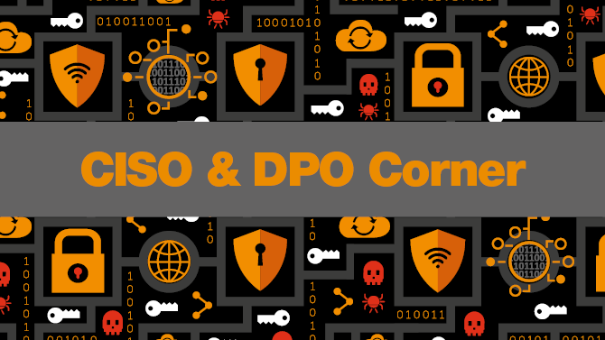 You are a CISO or DPO - Programme 2021