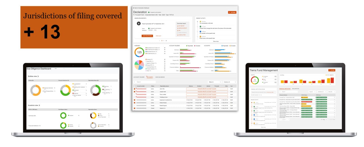 FATCA and CRS compliance